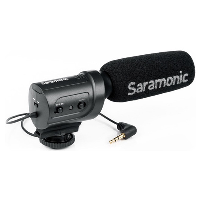 Saramonic Mini Directional Condenser Microphone with Integrated ...