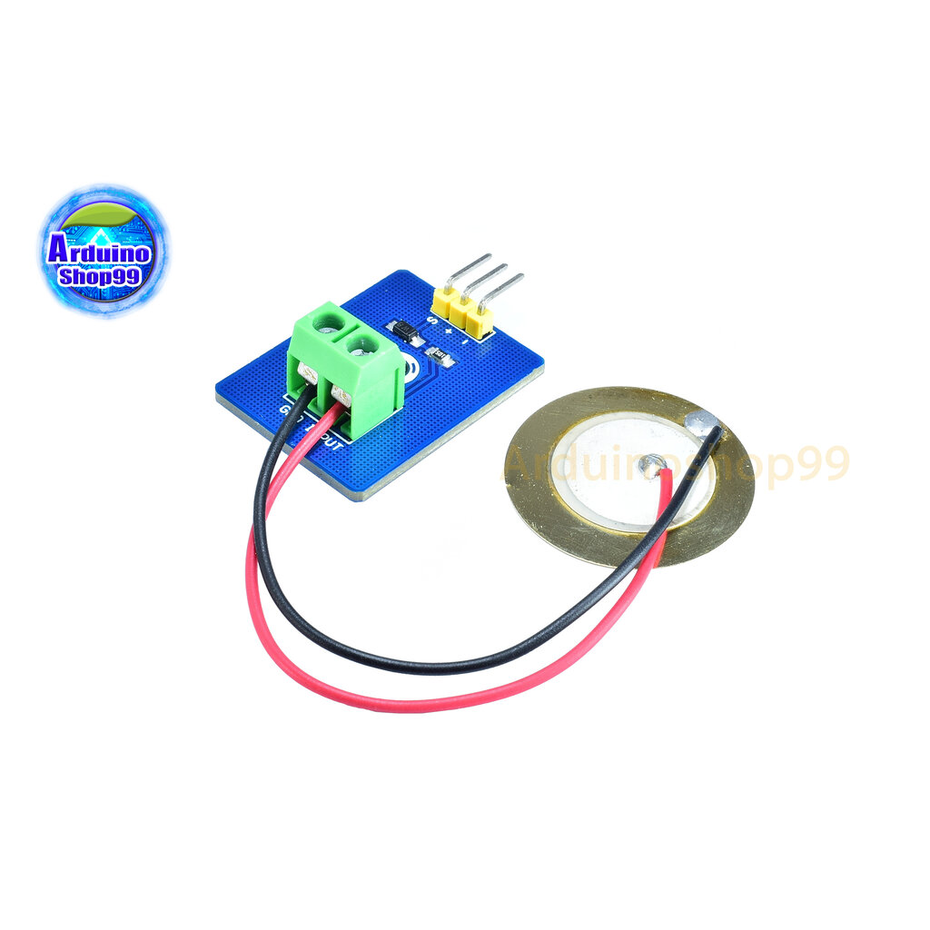 Analog Piezoelectric Ceramic Vibration Sensor Shopee Thailand