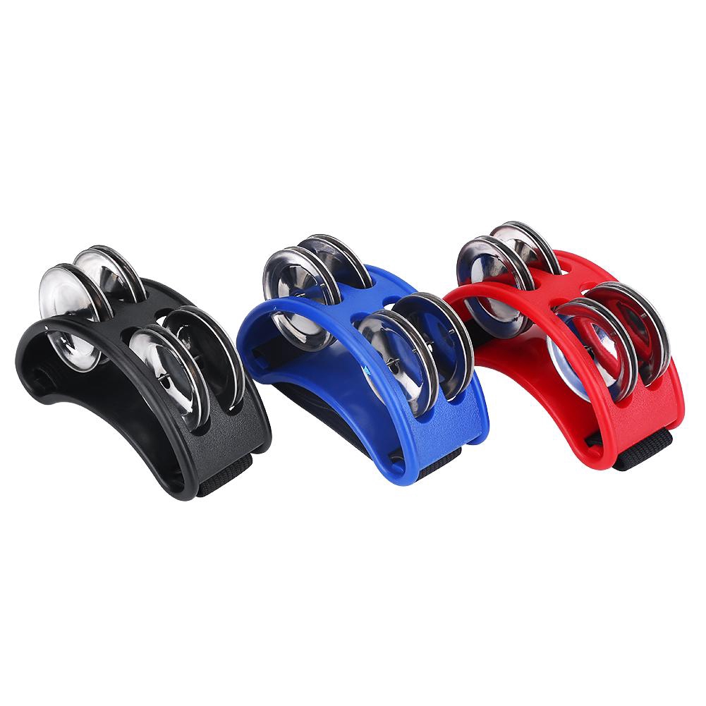 Tambourine Accessories 1 Metal Percussion Bell Pc Instrument Foot ...