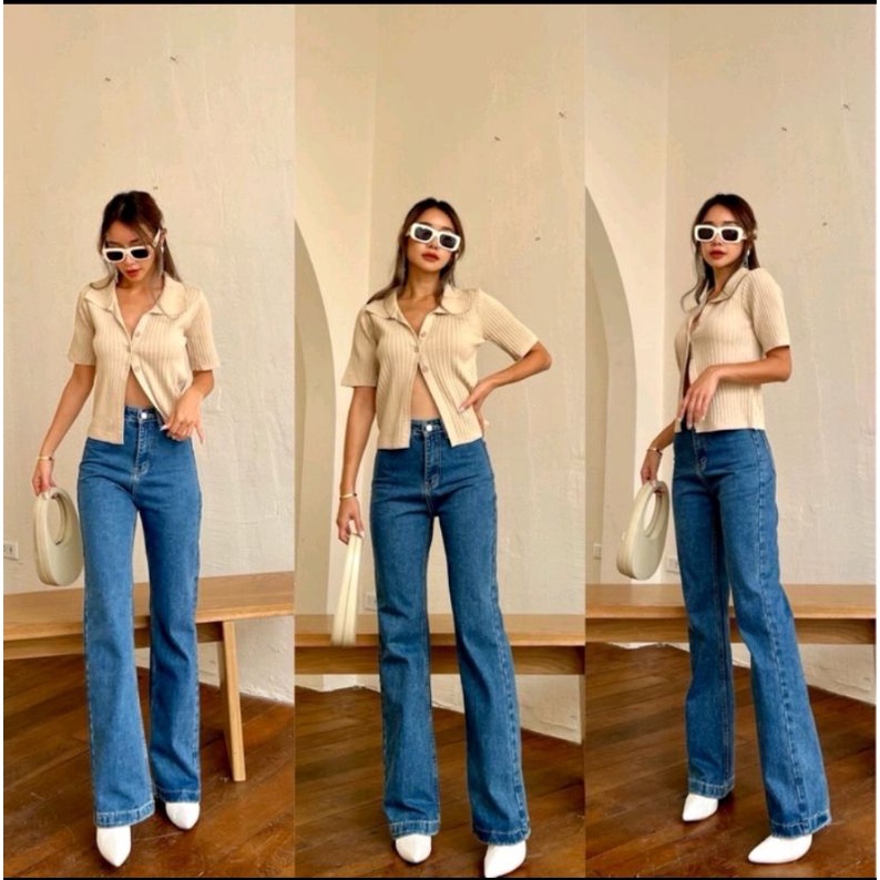 กางเกงยีน PROMTHONG รุ่น PTJ0092 | Shopee Thailand