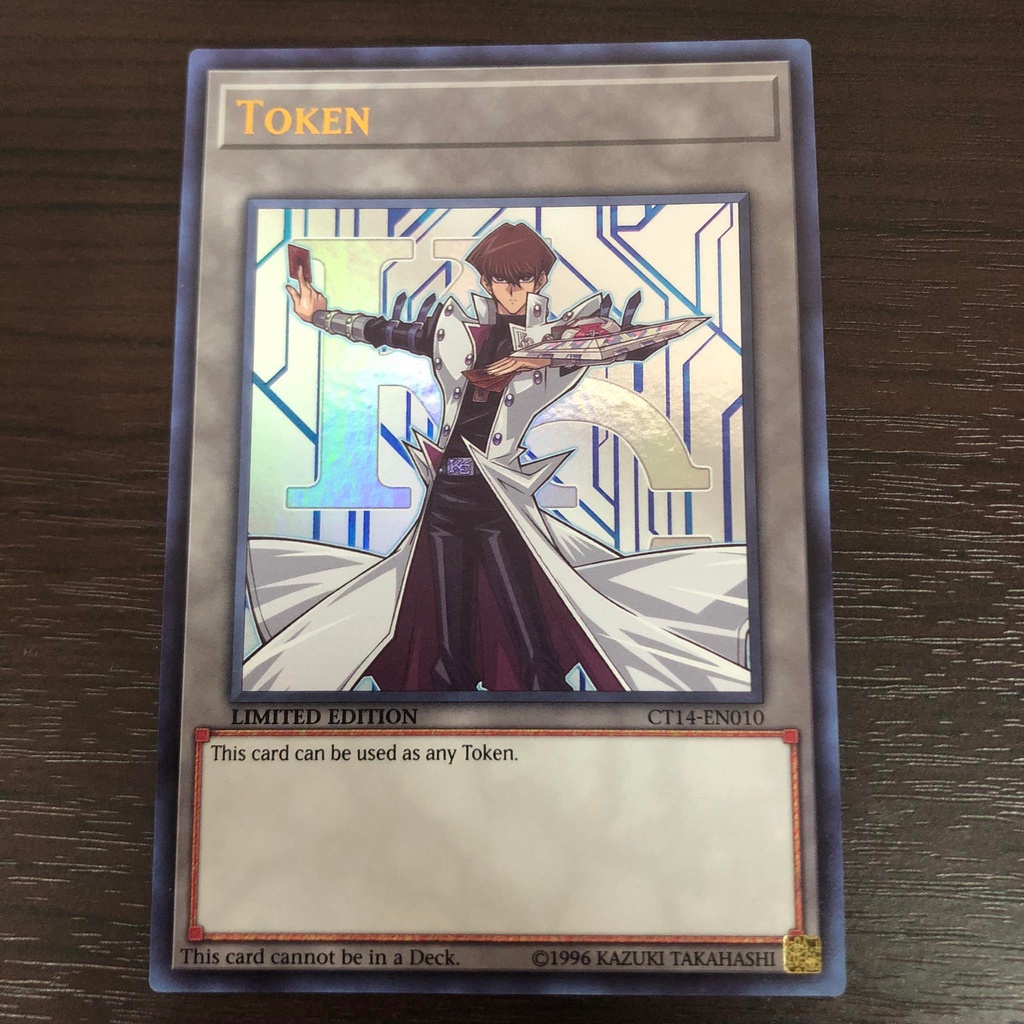 Yu-Gi-Oh! Token Kaiba CT14-EN010 Ultra Rare Limited Edition | Shopee ...