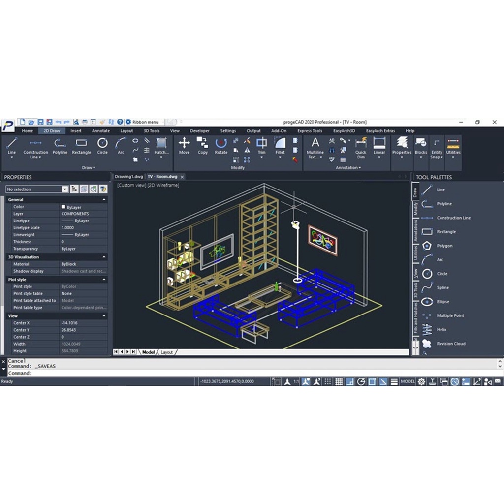 progeCAD 2020 Pro v20.0.6.26 Full ถาวร โปรแกรมเขียน CAD 2D 3Dลงง่าย มีวิธีติดตั้งให้จ้า - it.com ...