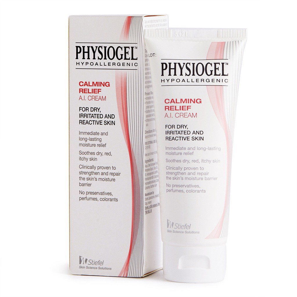 Physiogel Red Soothing AI Cream 50ml, Hypoallergenic Soothing Relief, Anti-Irritation Cream kLMI ...