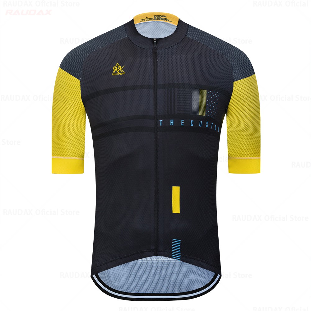 ☢เสื้อผ้าปั่นจักรยานสำหรับผู้ชาย Raudax 2021 แขนสั้น Ropa Ciclismo ...