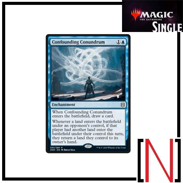 [MTG][Single][ZNR] Confounding Conundrum ระดับ Rare [ภาษาอังกฤษ ...