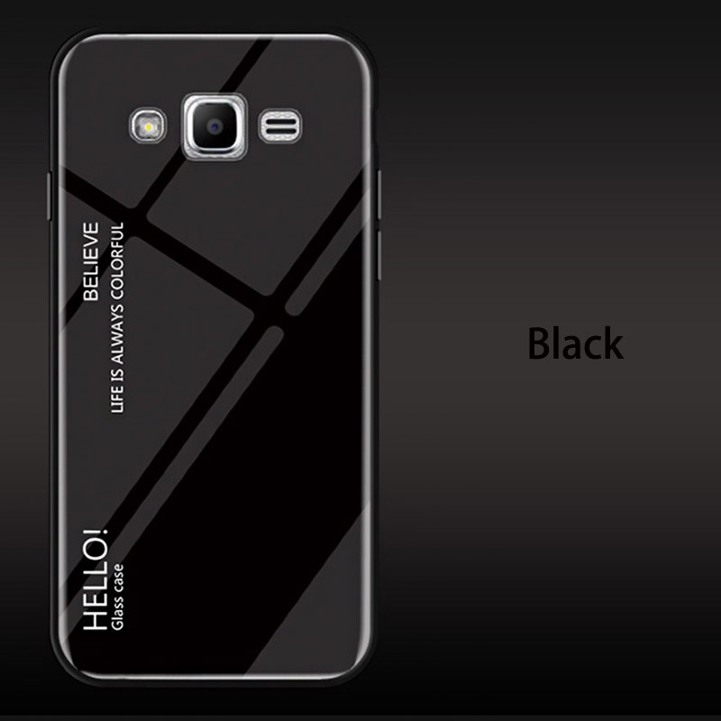 Samsung Galaxy J7 Core J7 Nxt J7 2015 J700F Case Gradient Tempered ...