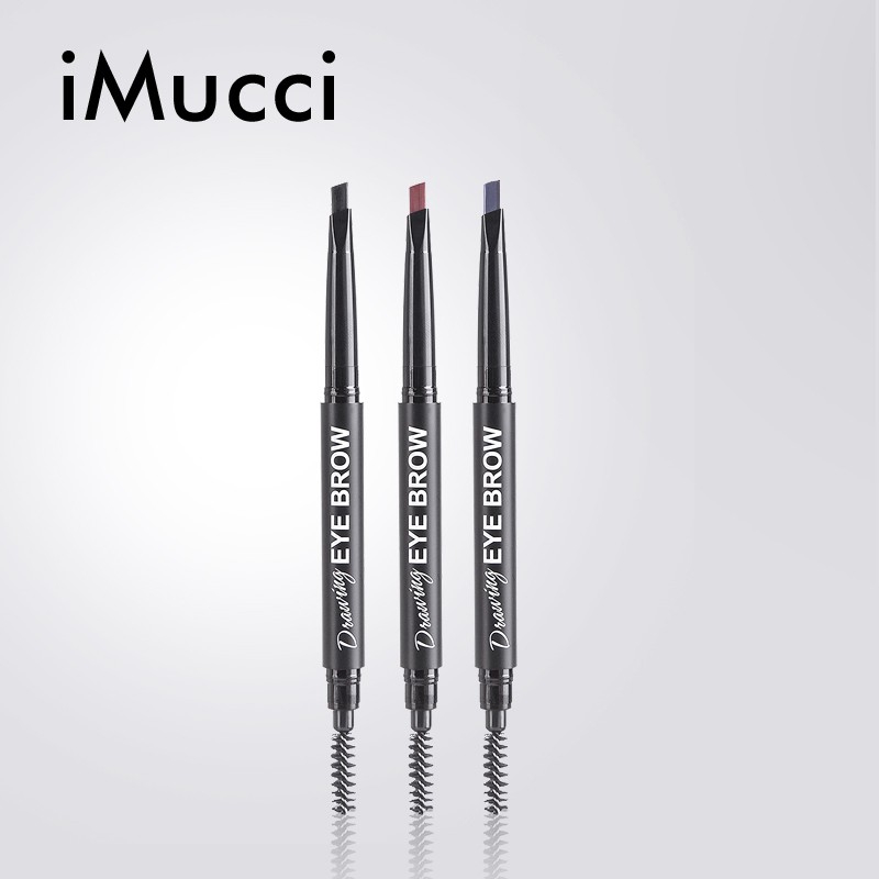 Imucci ดินสอเขียนคิ้วติดทนนาน 4 สี | Shopee Thailand