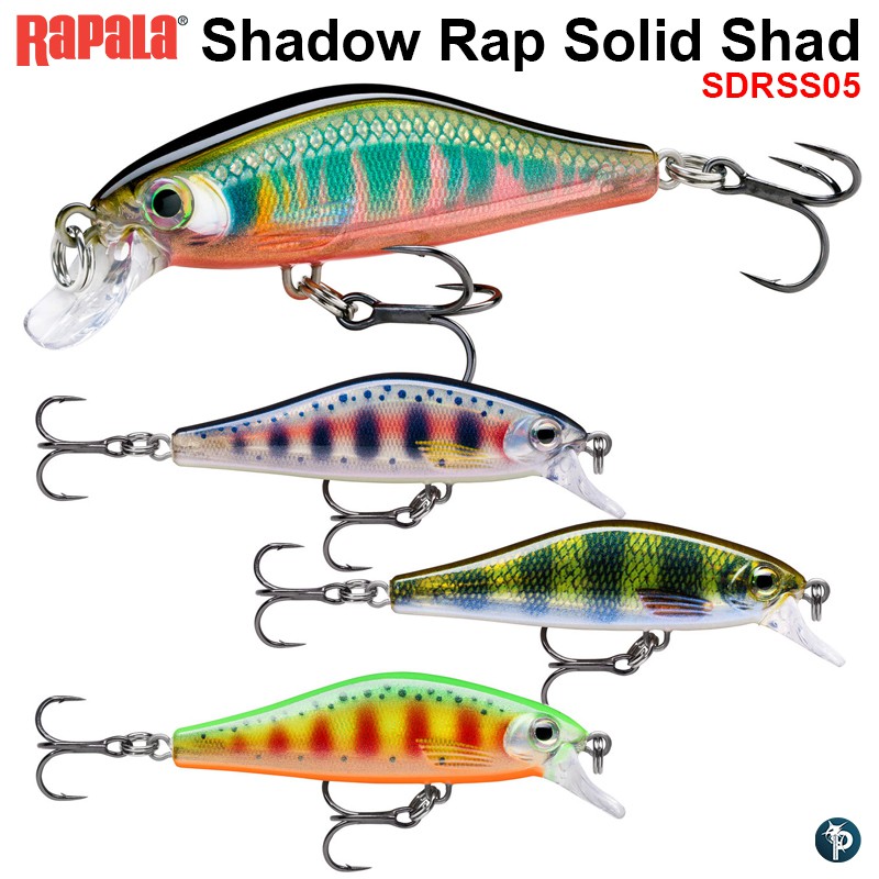 เหยื่อปลอม Rapala Shadow Rap Solid Shad รหัส SDRSS05 | Shopee Thailand