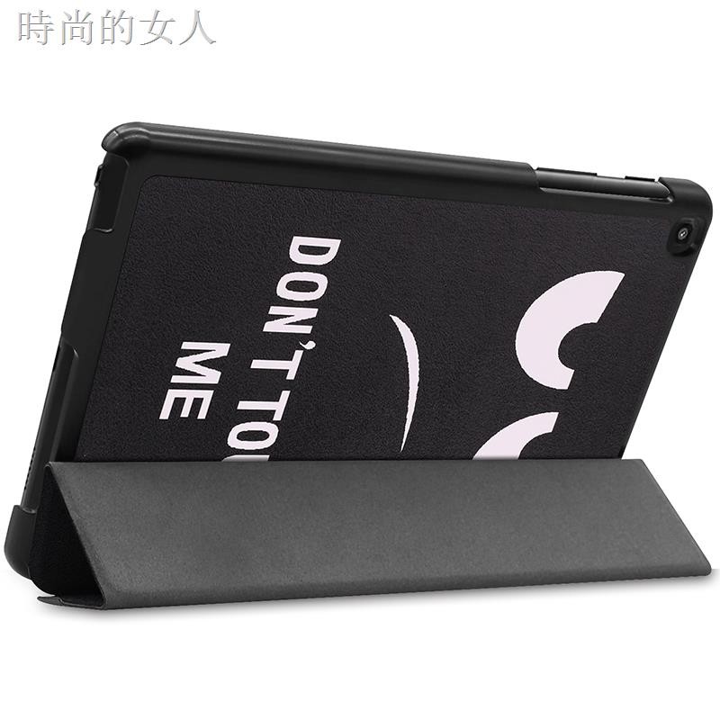 เคสหนังสําหรับ Samsung Galaxy Tab A 8 . 0 นิ้ว 2019 Sm - P 205 Tablet ...