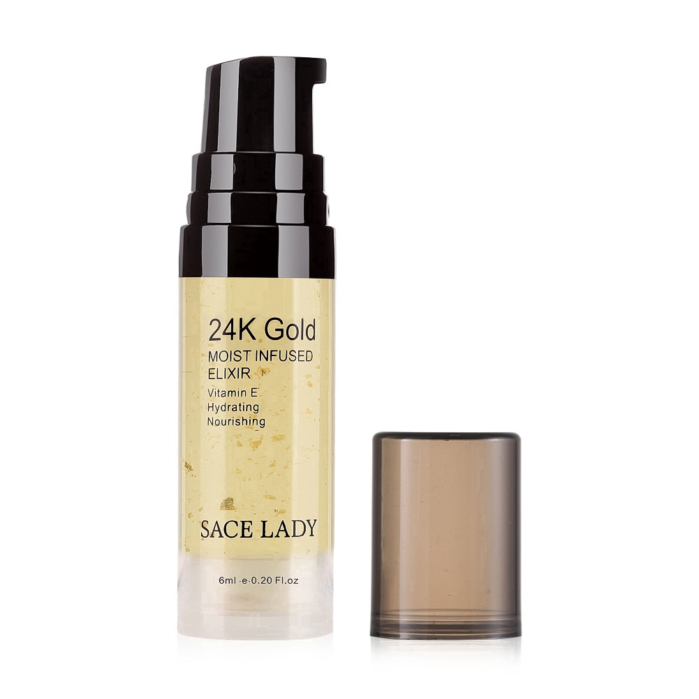 Face Primer 24k Gold Elixir มอยซ์เจอไรเซอร์ให้ผิวเรียบเนียนเบส 6ml ...