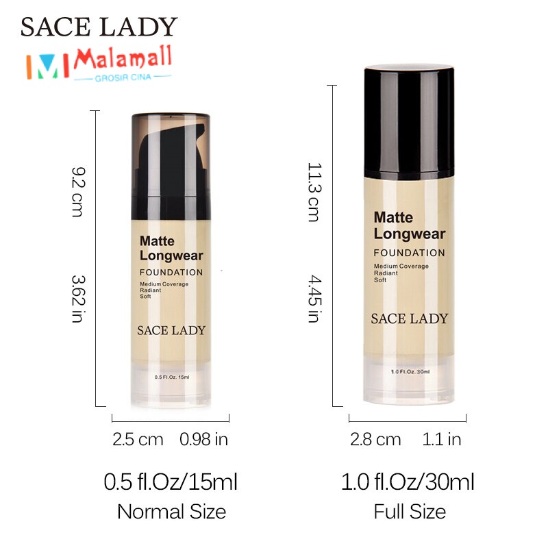 Face Foundation BB Cream Base Makeup Professional Matte Finish Make Up ...