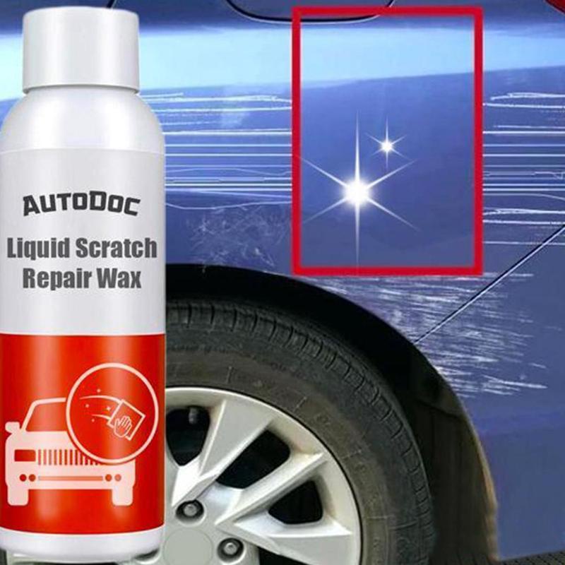 แว๊กซ์รถยนต์ 100ML Car Accessories Liquid Scratch Repair Wax Remover ...