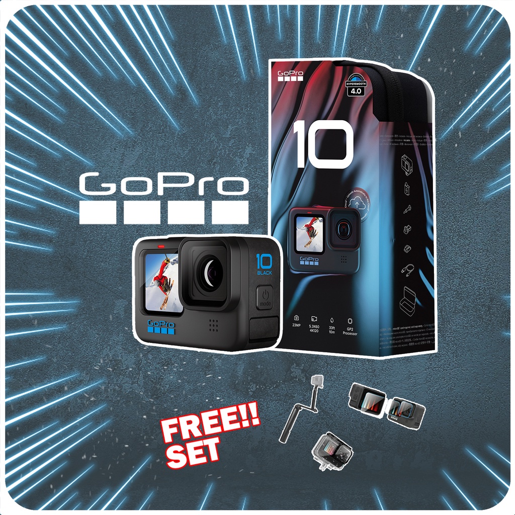 กล้อง GOPRO HERO 10 BLACK - maxax2 - ThaiPick