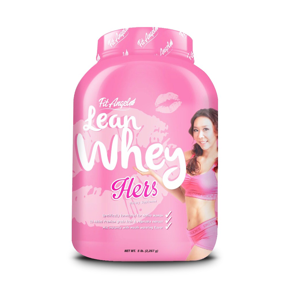 FIT ANGEL LEAN WHEY HERS ขนาด 5 LBS WHEY PROTEIN เวย์โปรตีน เพิ่ม ...