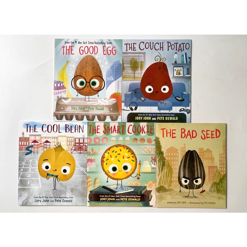 The Bad SeedGood EggCool Bean 5 Books Set - kidsbookcm - ThaiPick