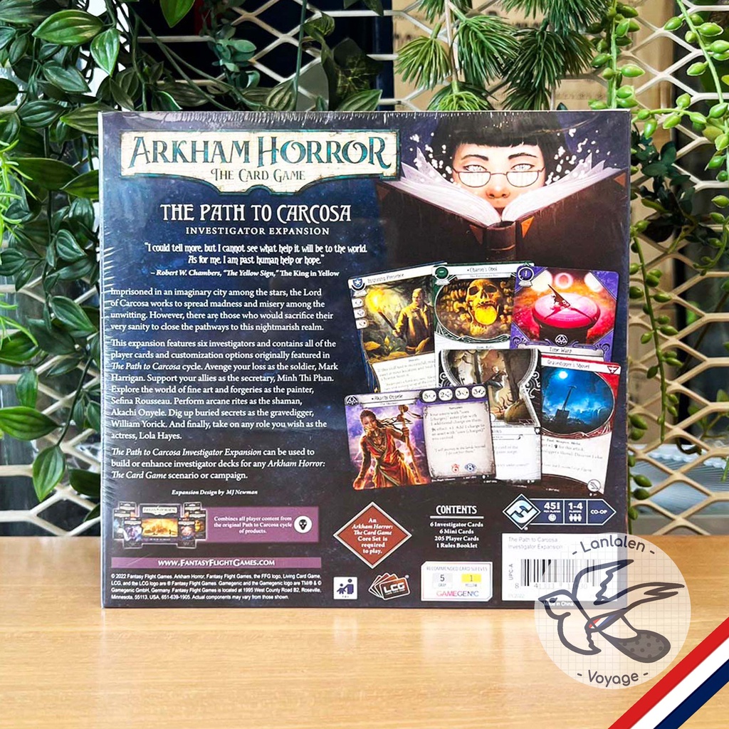 Arkham Horror LCG The Path To Carcosa Investigator Expansion Campaign ...