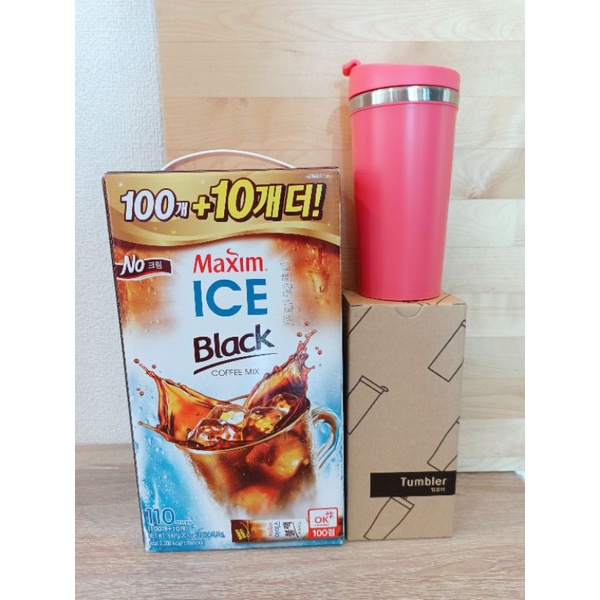 Maxim ice black กาแฟดำใส่น้ำตาลทรายมาเล็กน้อย - nannaechan - ThaiPick