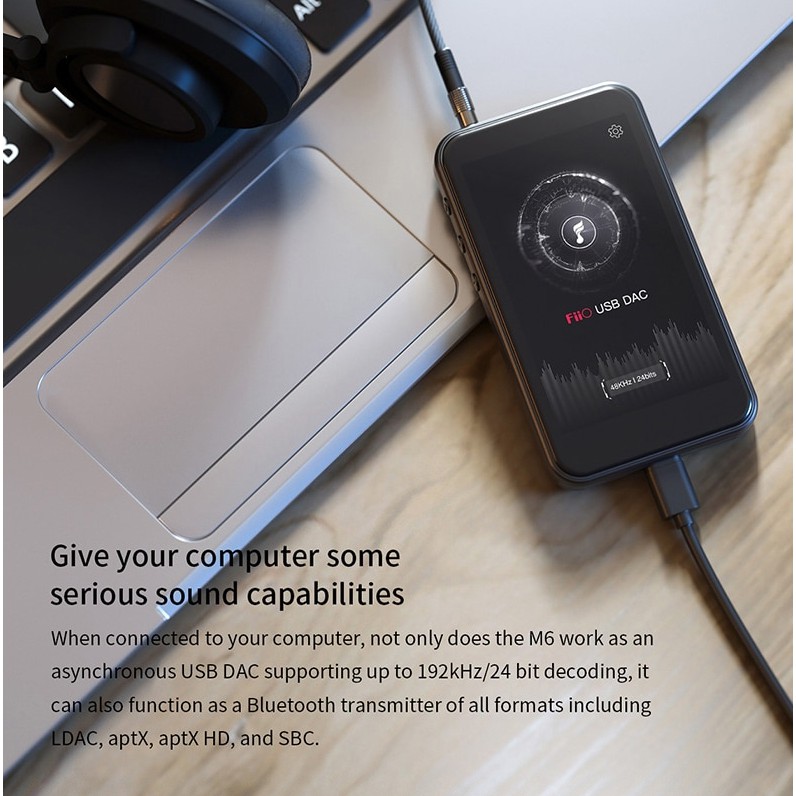 Fiio M6 ของแท้ รับประกันศูนย์ไทย เครื่องเล่นเพลงพกพา รองรับการลงแอป ...