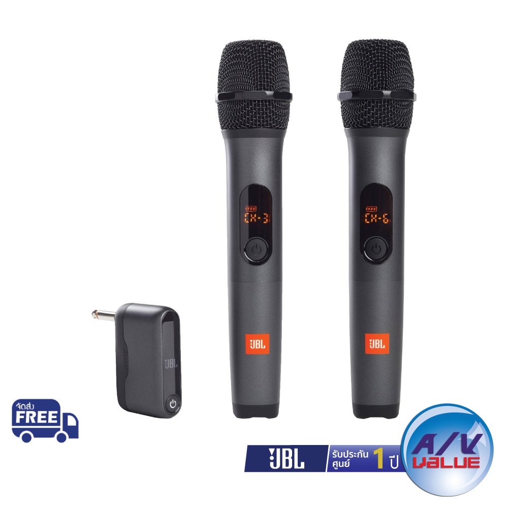 JBL Wireless Microphone Set - Wireless two microphone system - avvalue ...