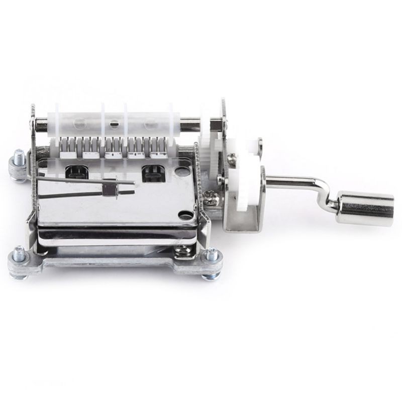 ☀Stock☀Diy Music Box Tune Hand Crank 15 Notes Music Set With 20 Pcs ...