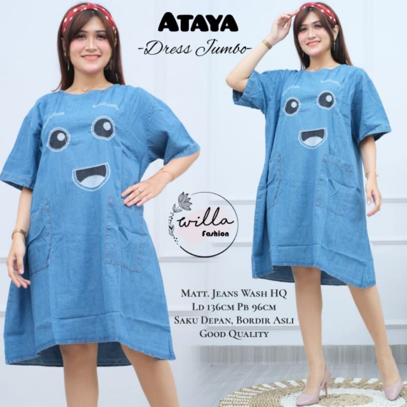 ชุดเดรส Attaya DRESS โดย WILLA | Shopee Thailand