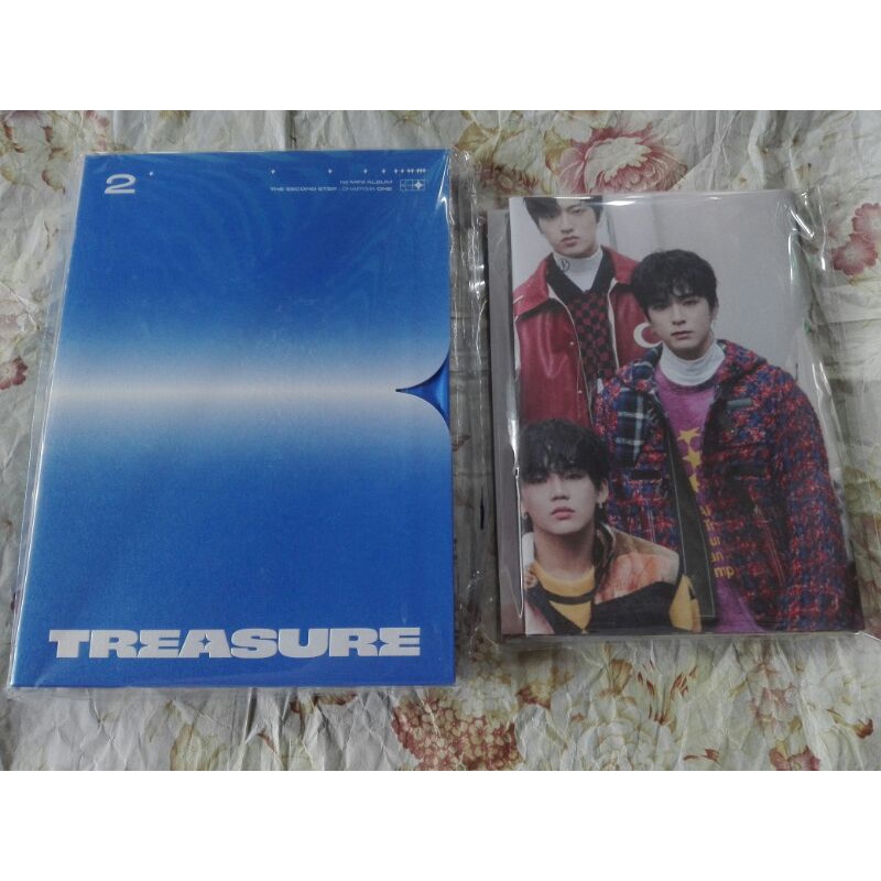 อัลบั้ม treasure the second step chapter one photobook blue ver. พร้อม ...
