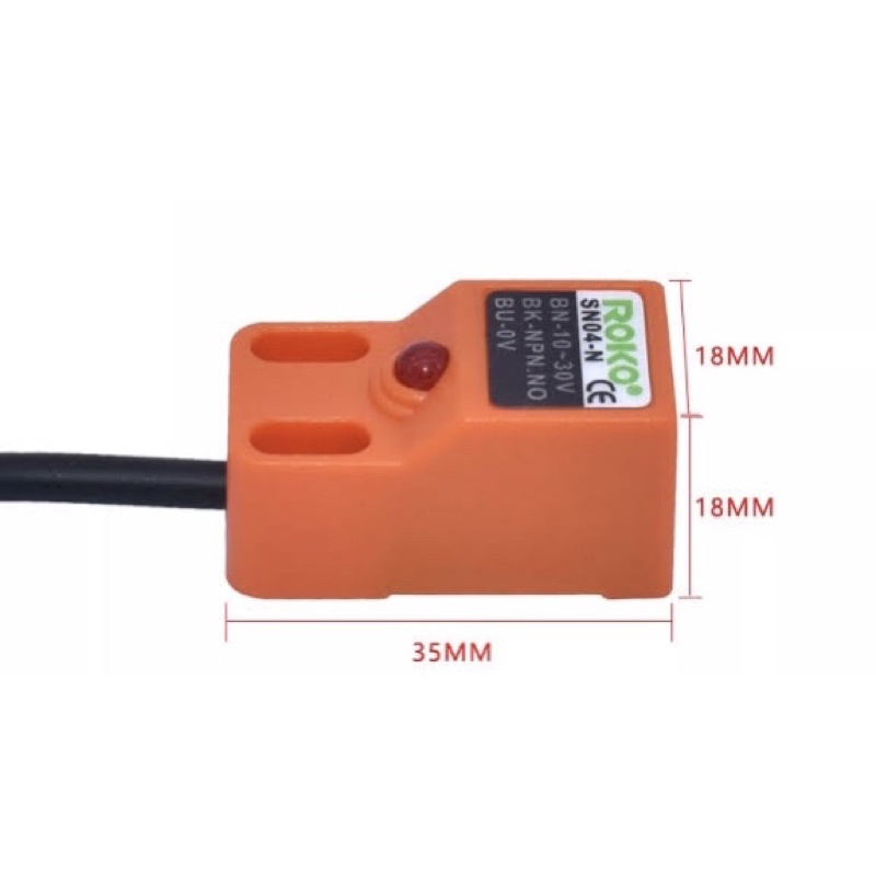 เซ็นเซอร์ ROKO SN04-N 4mm Inductive Proximity Sensor Detection Switch ... เซ็นเซอร์ ROKO SN04-N 4mm Inductive Proximity Sensor Detection Switch ...