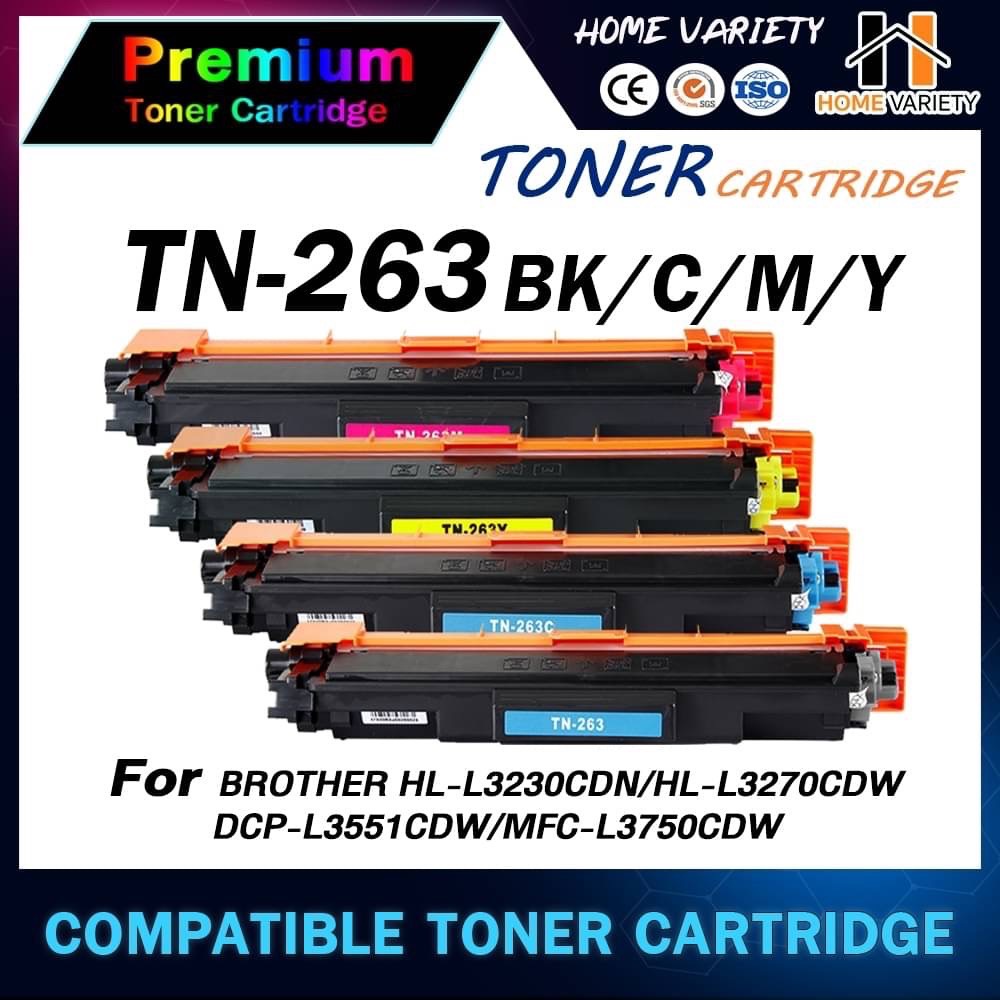 HOME Toner TN-263 TN263 TN267 Brother HL-L3230CDNHL-L3270CDWDCP ...
