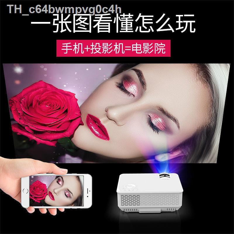 ขายร้อนราคาถูกRui Shida Guangmi โทรศัพท์มือถือโปรเจคเตอร์ผนังฉายที่บ้าน ...