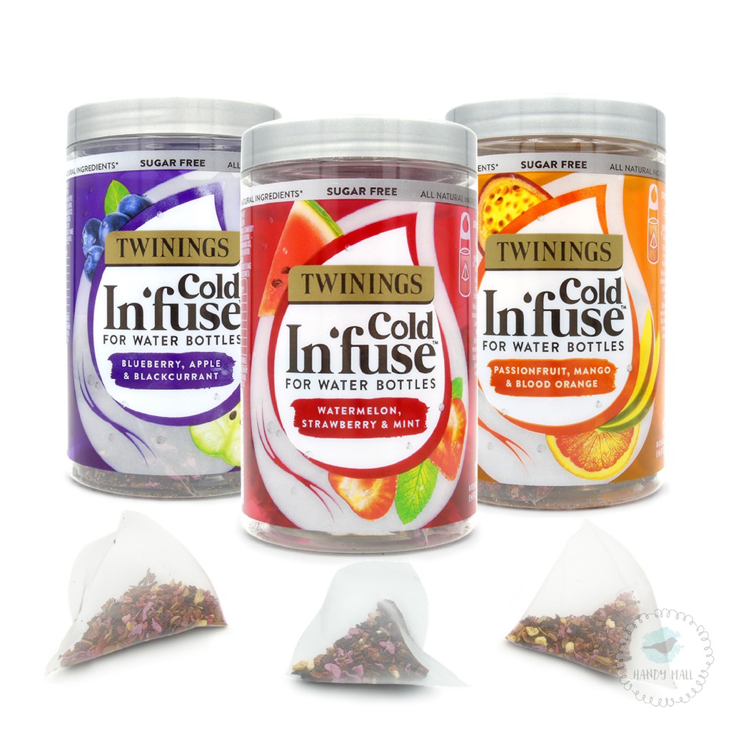 Twinings น้ำหมักผลไม้ cold water infusion กระปุกบรรจุ 12 ชิ้น ชาทไวนิง ...