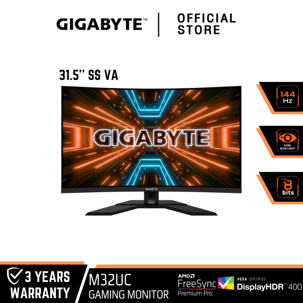 GIGABYTE M32UC Gaming Monitor M32UC Gigabyte official ThaiPick