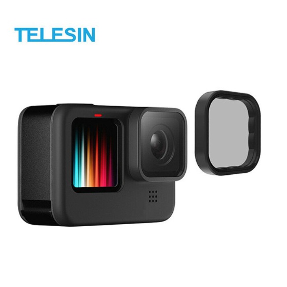 TELESIN Filter GoPro Hero 9 ฟิลเตอร์ ND8 ND16 ND32 CPL Magnetic Set ชุด ...