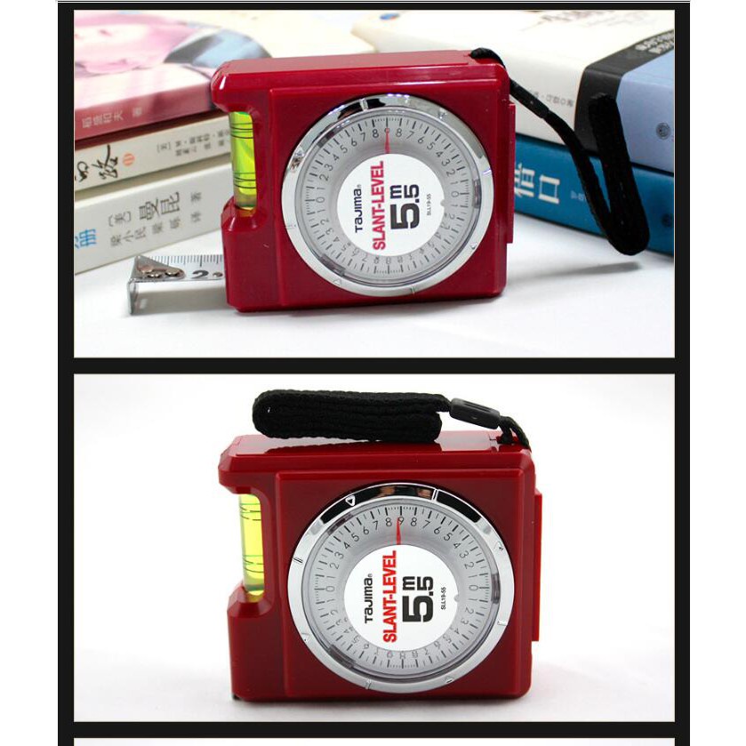 TAJIMA multi-function tape measure 5.5M with horizontal scale function ...