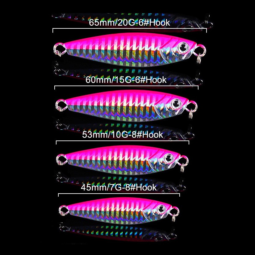 1Pcs ใหม่ Fishing Lure Jig ช้อน 7g 10g 15g 20g 30g Swimbait Bass Jigging Wobbler เหยื่อตกปลาจม ...