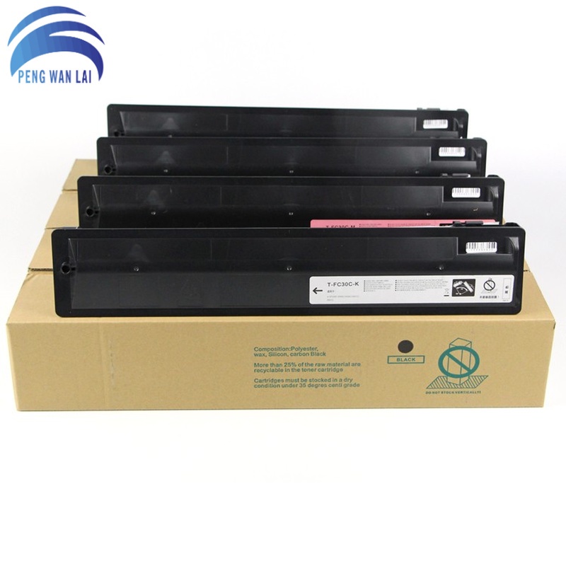 CMYK Compatible T-FC30 toner cartridge e-Studio 2050C 2051C 2550C 2551C ...