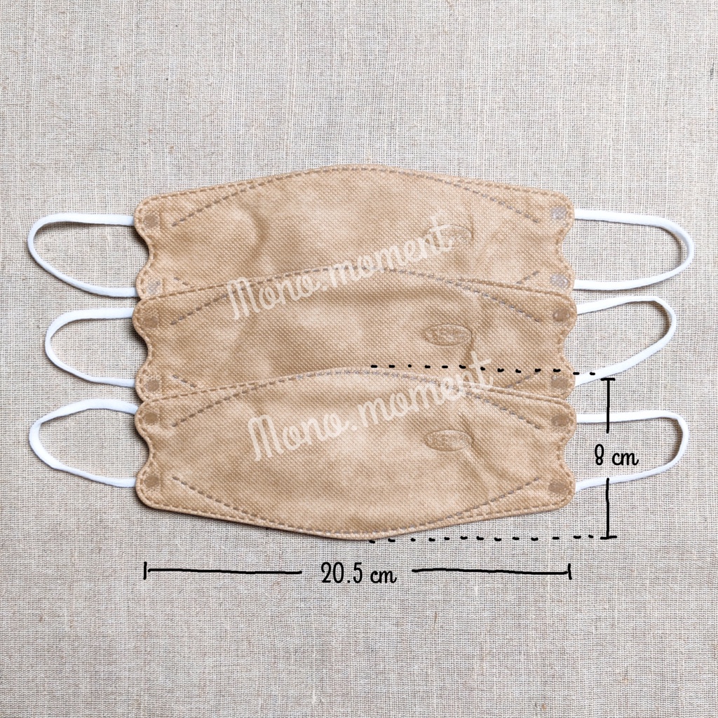 SafeCare TF98 สีกาแฟ หน้ากากอนามัยไทย 5 ชั้นกรอง กล่อง 40 ชิ้น (แมส 3D KF94) - mono.moment ...