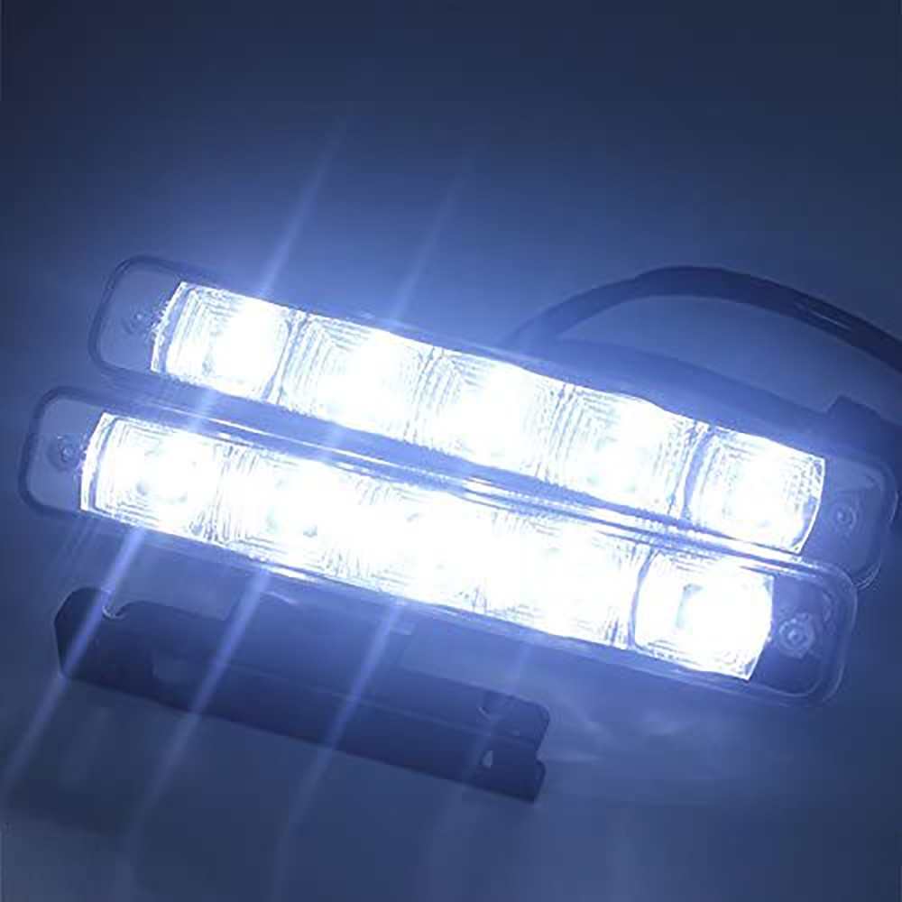 In Stock2pcs 10w 12v Super Bright Led Daytime Running Light Car ...