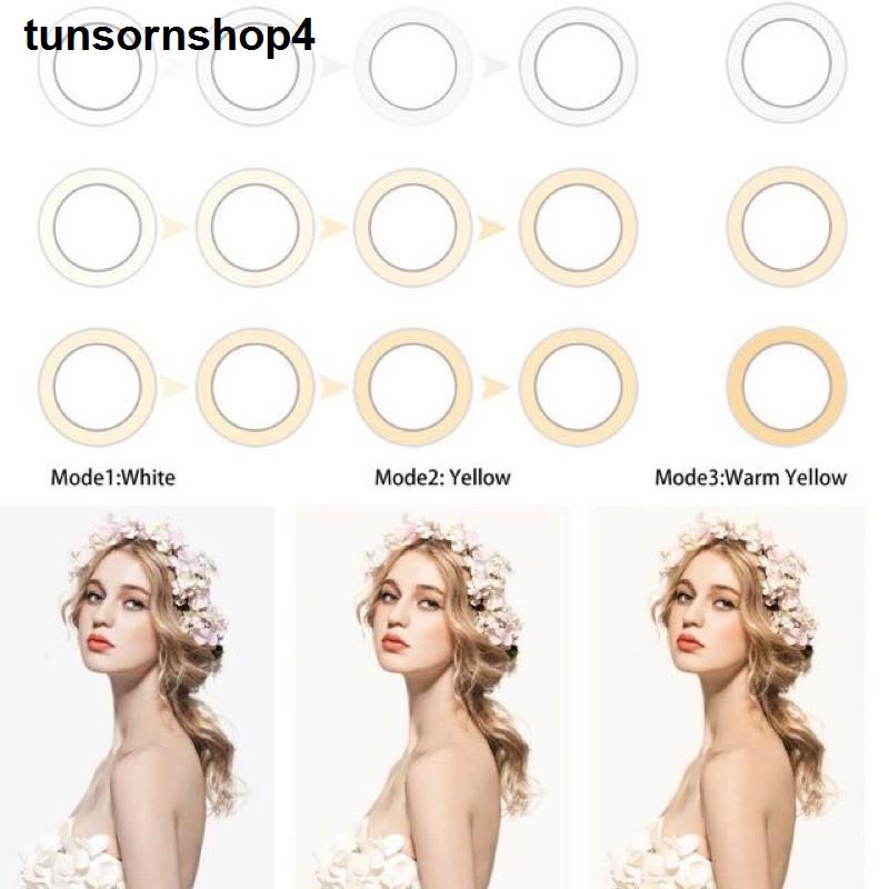 จัดส่งเฉพาะจุด จัดส่งกรุงเทพฯมีพร้อมส่ง ไฟไลฟ์สด ไฟแต่งหน้า ไลฟ์สด 26-36CM ขาตั้ง ไฟ2เมตร ไฟ ...