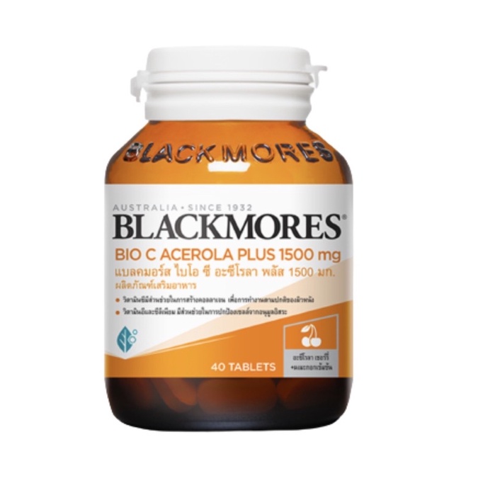 Blackmores bio C Acerola Plus 1500mg. 40 Tablets EXP020124 ...