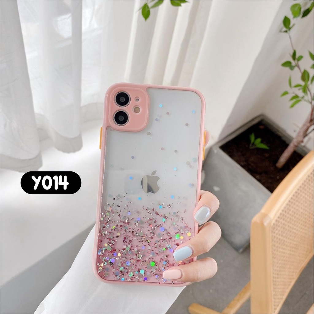 เคสนิ่ม ลายกลิตเตอร์ สําหรับ OPPO A3S C1 A1K c2 A5S A7 A11K A15 A15S ...