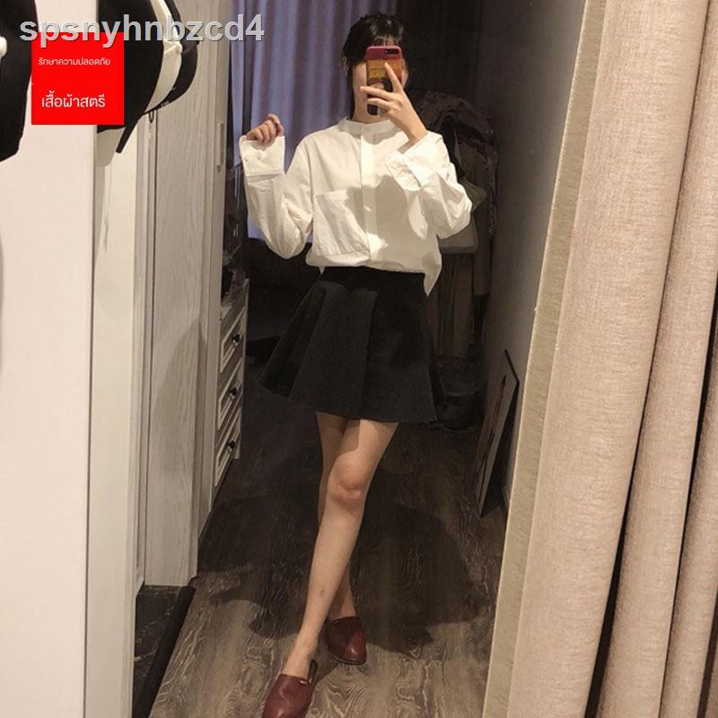 เสื้อ JKJK กระโปรงพลีทฤดูใบไม้ร่วงและฤดูหนาวทุกแมทช์กระโปรงสั้นกระโปรง ...