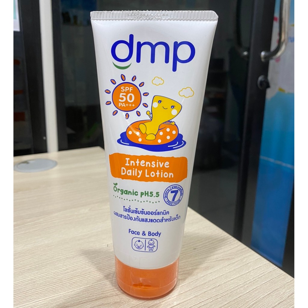 DMP โลชั่นกันแดดเข้มข้นออร์แกนนิค SPF50 PA++ ขนาด 180ml Intensive Daily ...