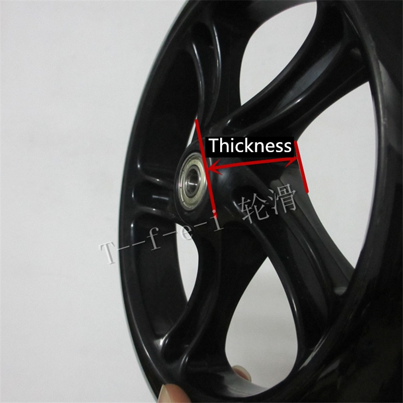 200mm big wheel Scooter Wheels 20cmX4cm 20CM Diameter Cart Wheels ...
