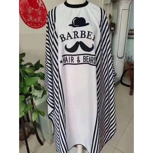 พร้อมส่ง Haircut Cover ผ้าคลุมตัดผม ทำผม ตัดผม ผ้าคลุมตัดผมผู้ใหญ่ ผ้า ...