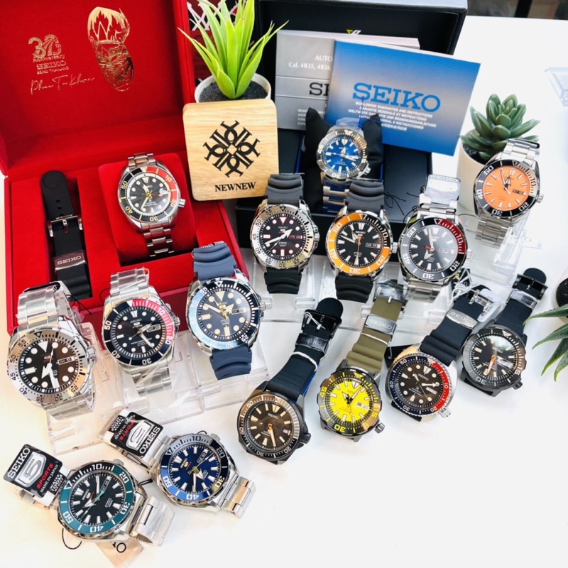 โค้ด 915SHOPEE1000 ลด 1000 SEIKO SUBMARINE รุ่น SNZF17KSNZF15KSNZF15J ...