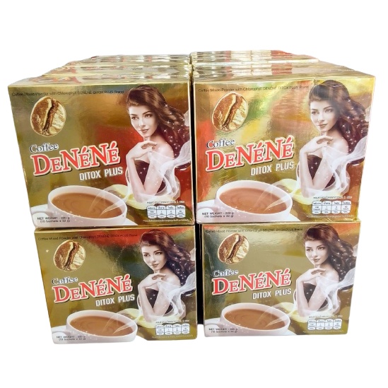 Dene detoks coffee DeNeNe Detok Plus Coffee กาแฟดีแน่ สลายพุง 10ซอง ...