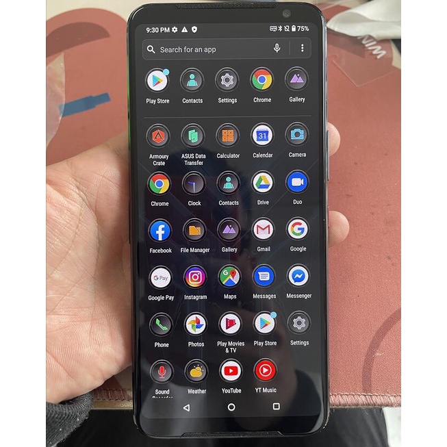 Asus Rog 3 Rog3 ใหม่ 95 โทรศัพท์มือถือ มือสอง 128GB Snapdragon 865 plus ...