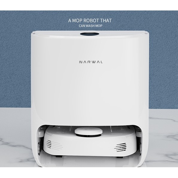 Cloud Whale Narwal Robot J1 J2 Little Beluga หุ่นยนต์กวาดและลากทำความ ...