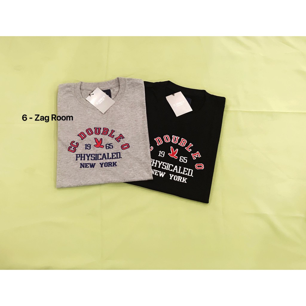 สินค้าขายดี ???? เสื้อยืดงานปัก-งานป้าย ????CC-OO Cotton 100%( SMLXL )์ No.43 - ton6066 - ThaiPick