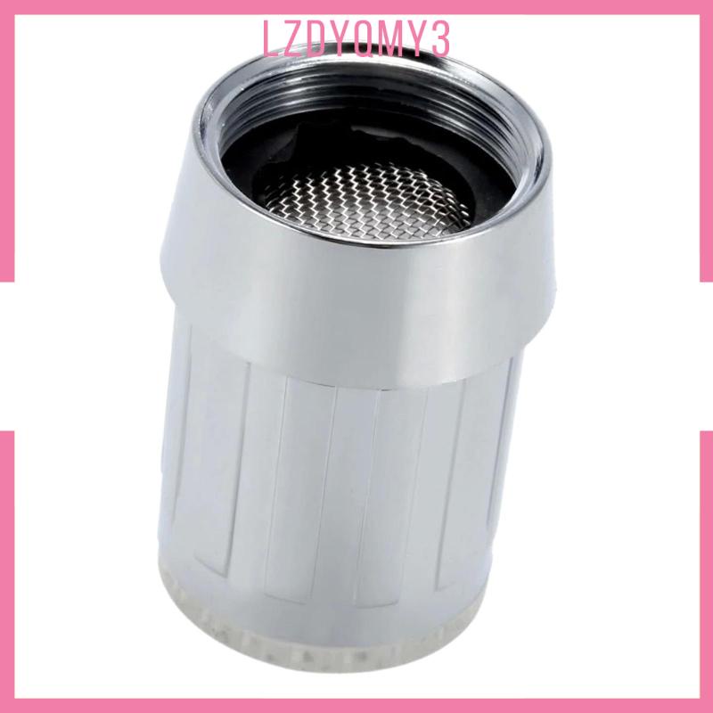 LED Light Glow Water Faucet 3-Color Changing Temperature Sensor Stream ...
